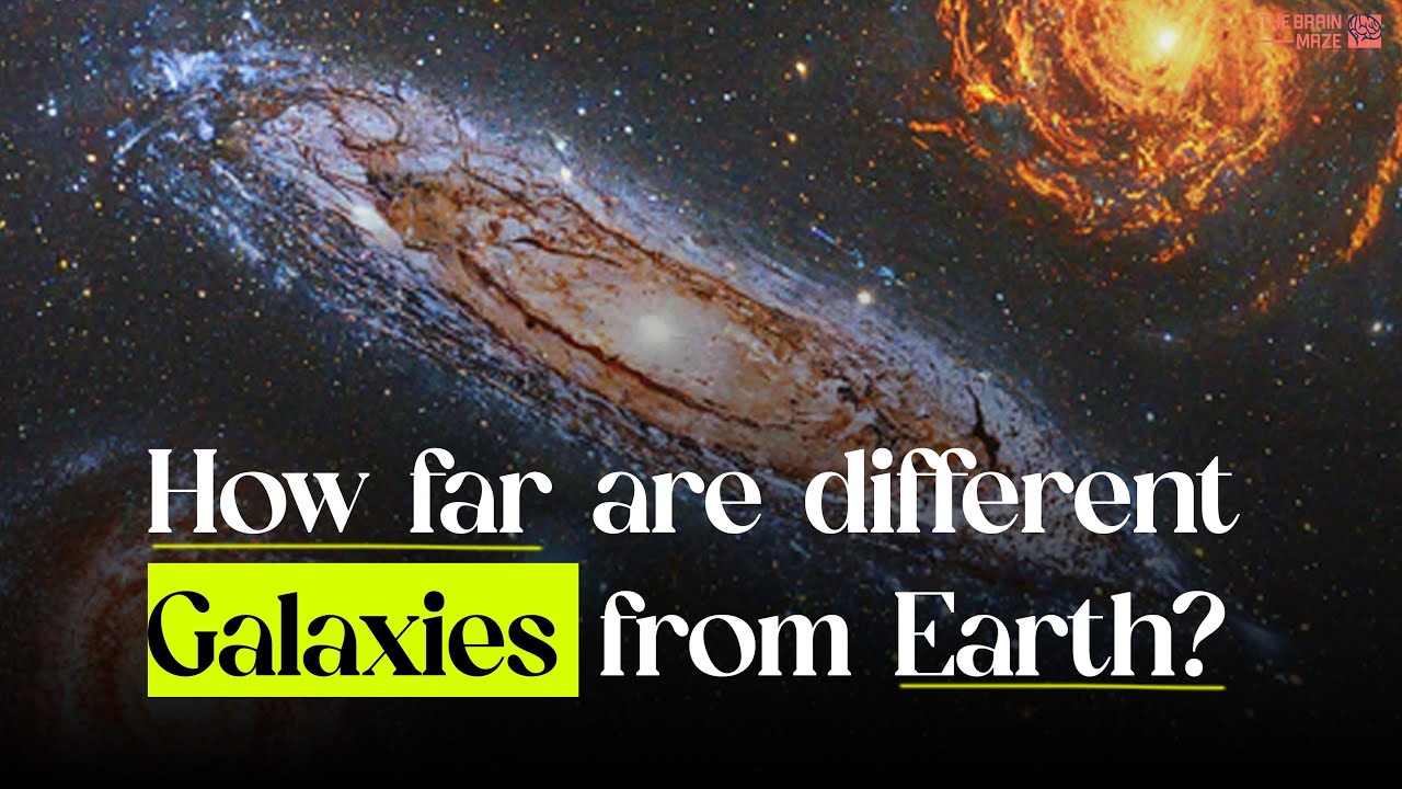 How far are different Galaxies from Earth? - YouTube