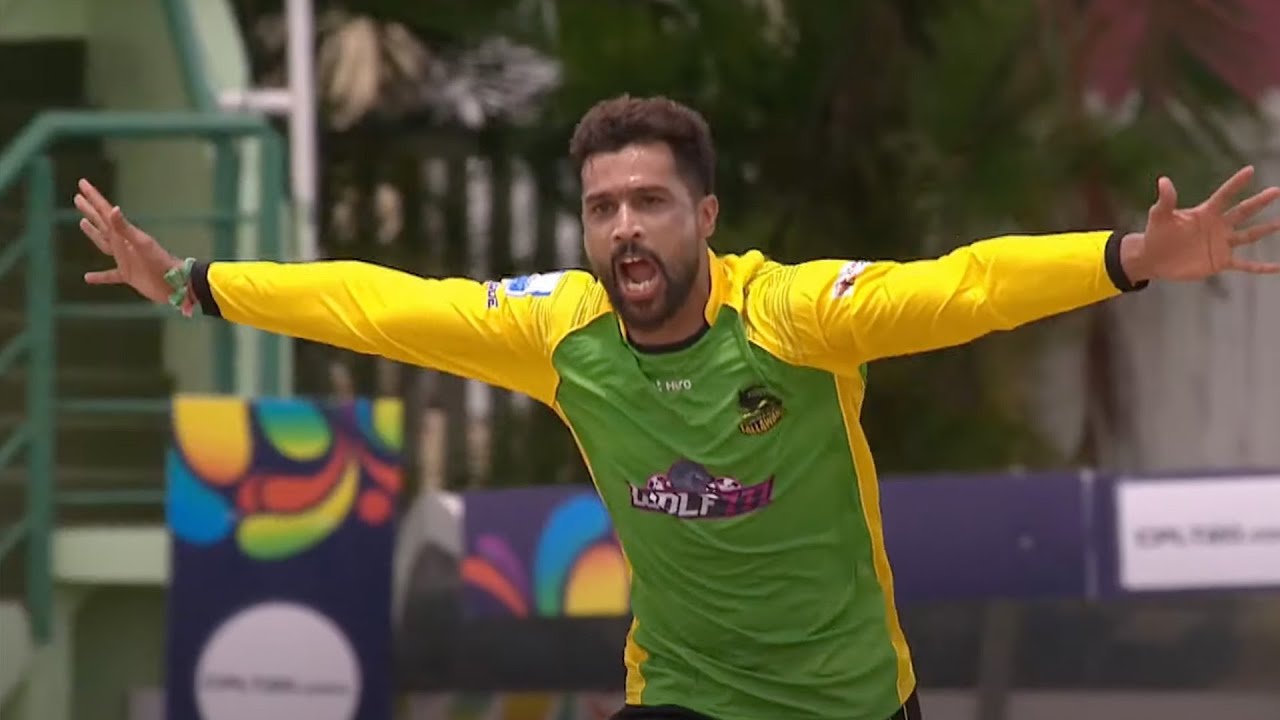 Mohammad Amir Causing Havoc At Warner Park Cpl 2022 Youtube