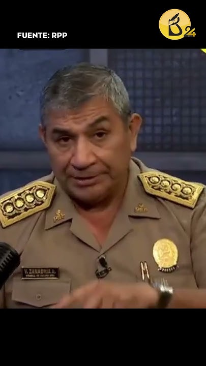 Comandante general de la PNP asegura que Nicanor Boluarte sigue en Perú - YouTube