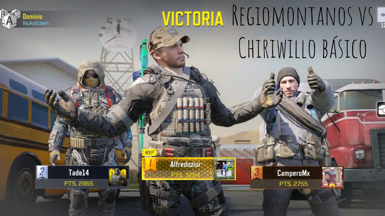 Regiomontanos vs Chiriwillo - Cod Mobile - YouTube