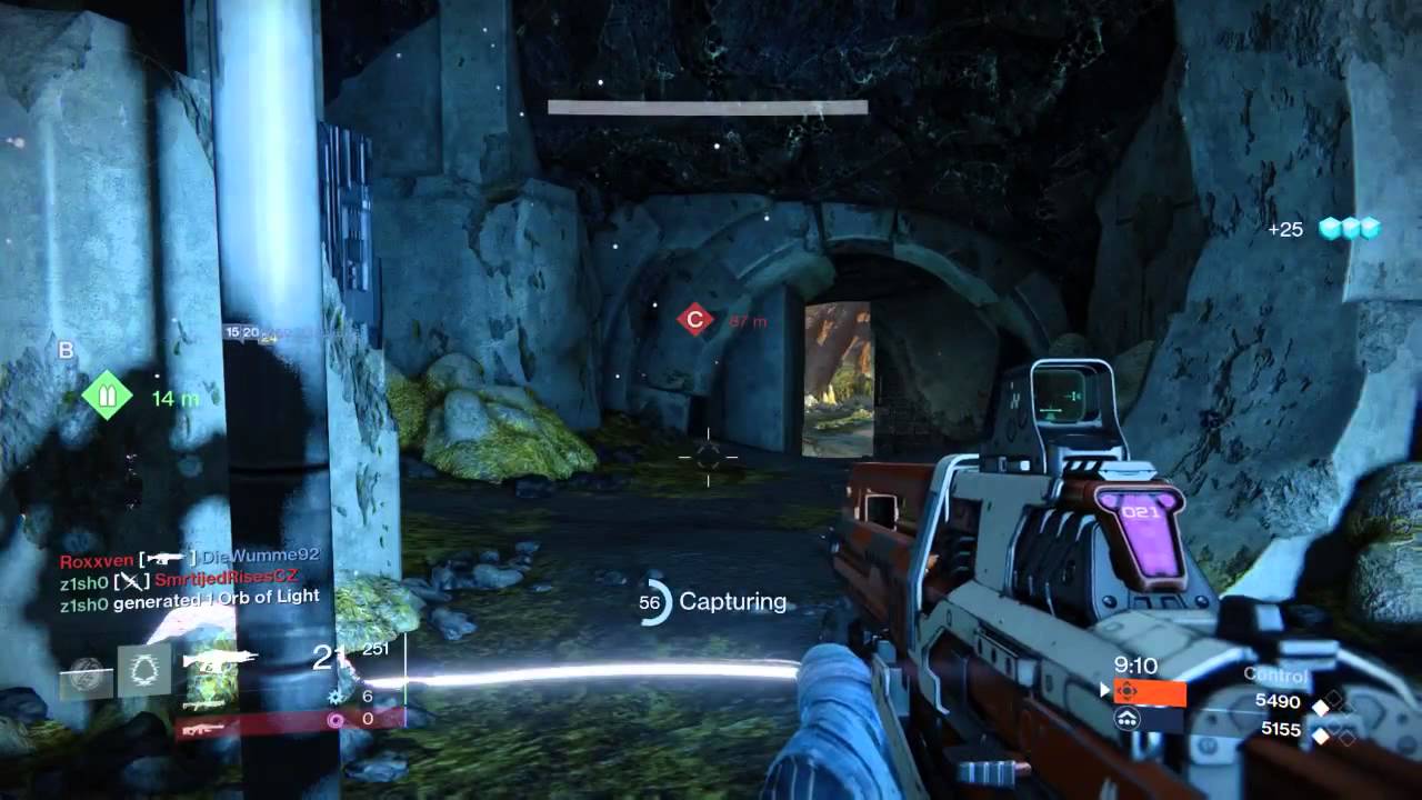 Destiny - PVP on Shores of Time - 10 Kill Streak Hunter Blade Dancer ...