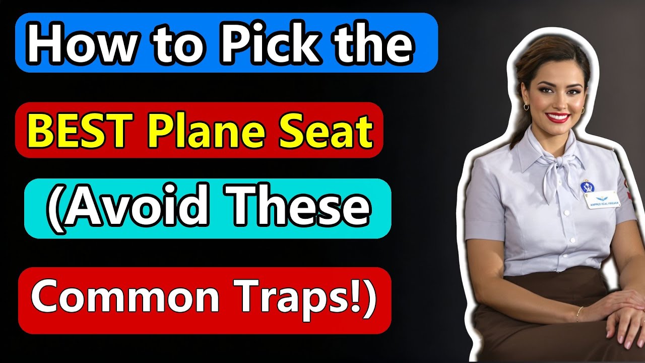 How to Pick the BEST Plane Seat Avoid These Common Traps! - YouTube