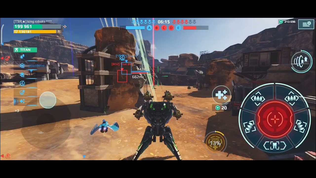 Beacon Rush: easy battle ( War Robots Việt Nam). - YouTube