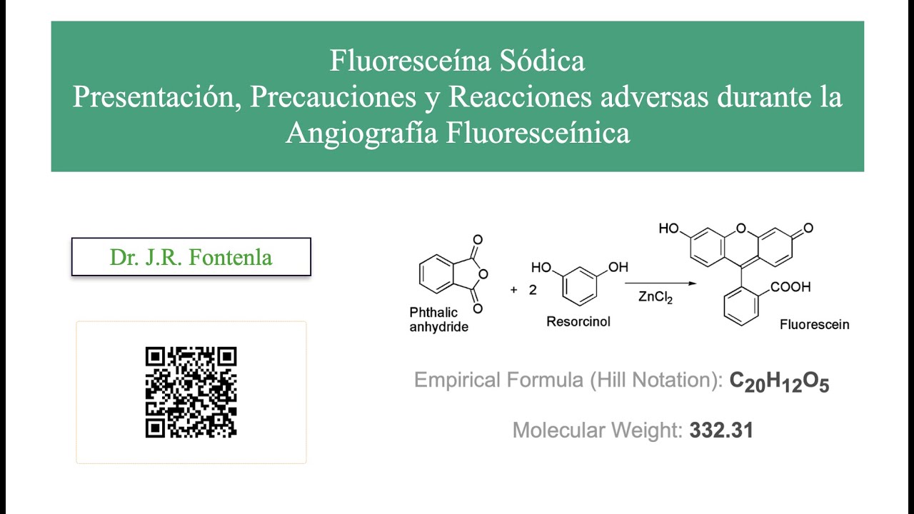 Fluoresceína Sódica. Presentación, Precauciones y Reacciones Adversas ...