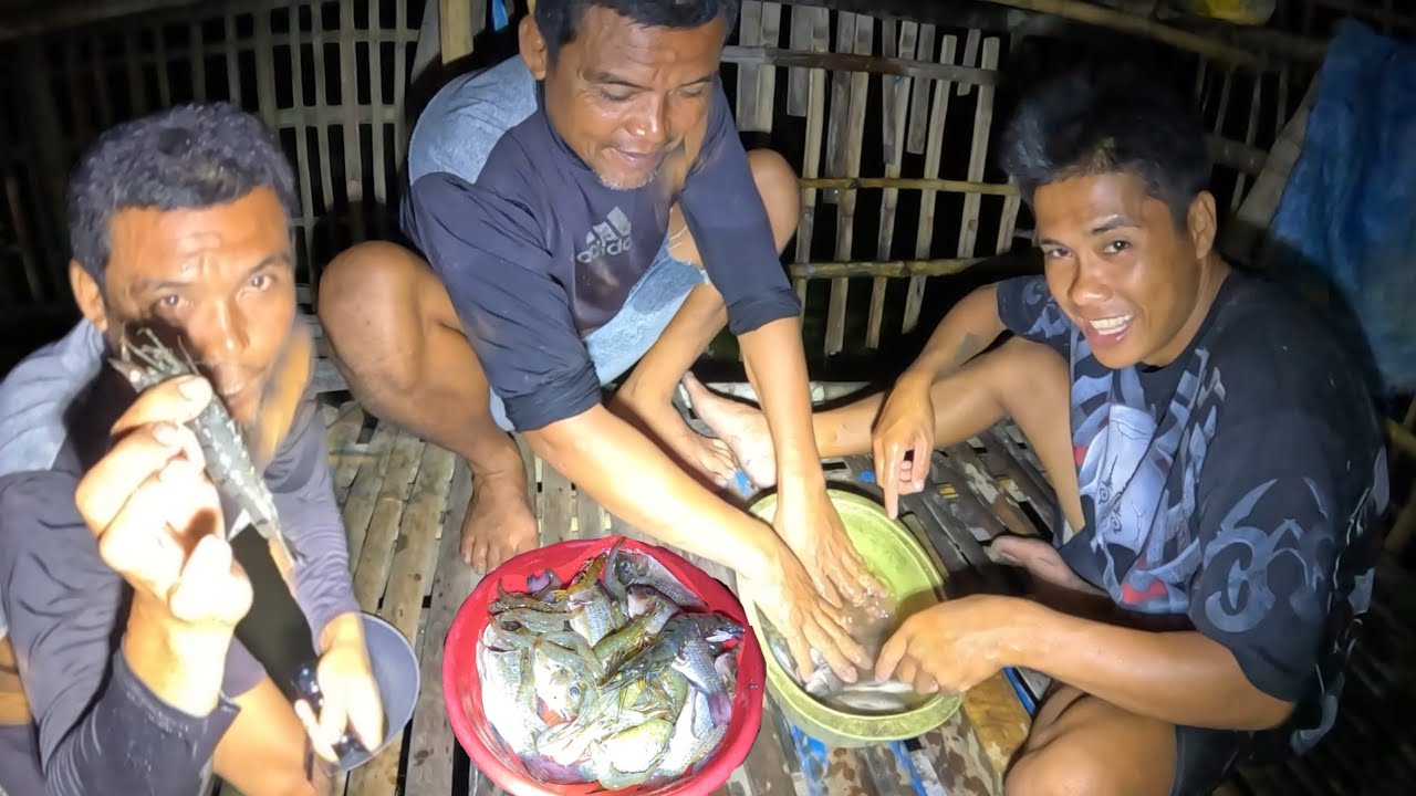 PANAKYAN NG PASAYAN AT TILAPIA CATCH AND COOK - YouTube