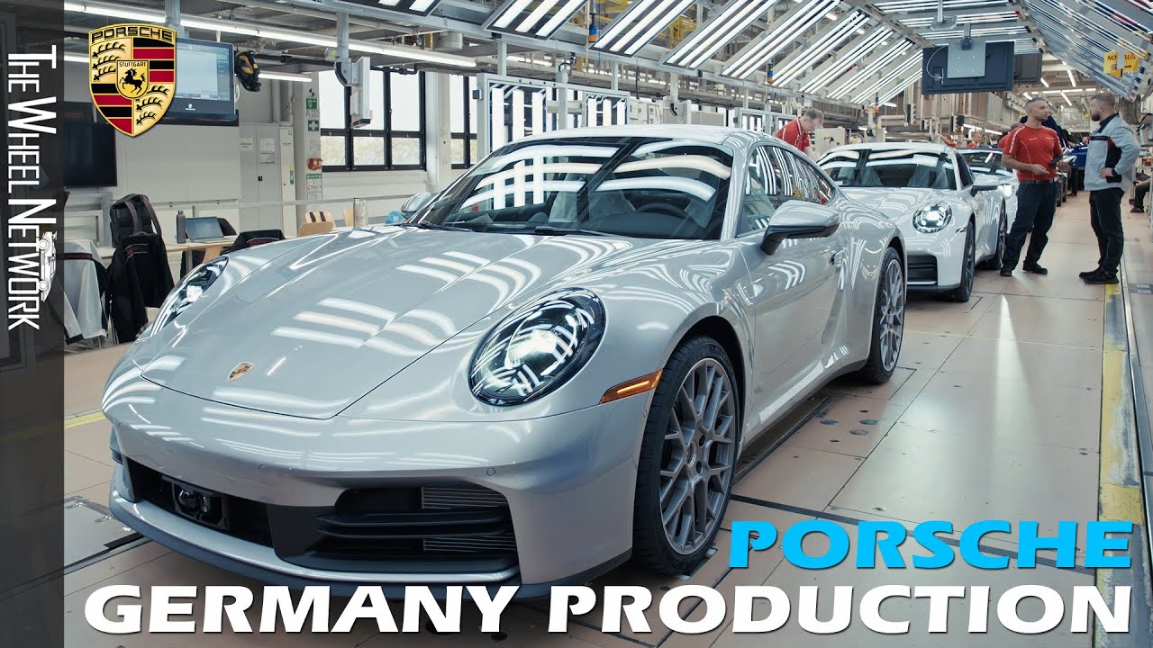 Manufacturing Perfection: NEW Porsche 911 (992.2) Production Plant Tour ...
