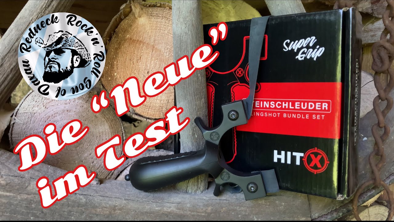 Zwille schießen für Anfänger und Profis, die neue supergrip von HITX im ...