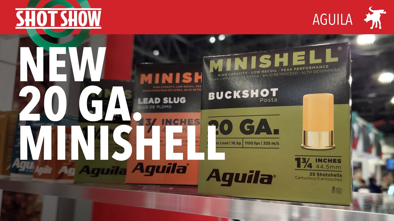 New Aguila 20 ga. Minishell - YouTube