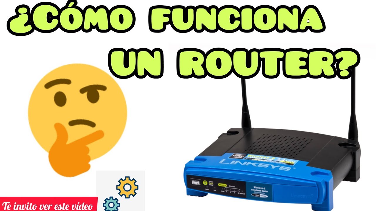 CÓMO FUNCIONA UN ROUTER - YouTube