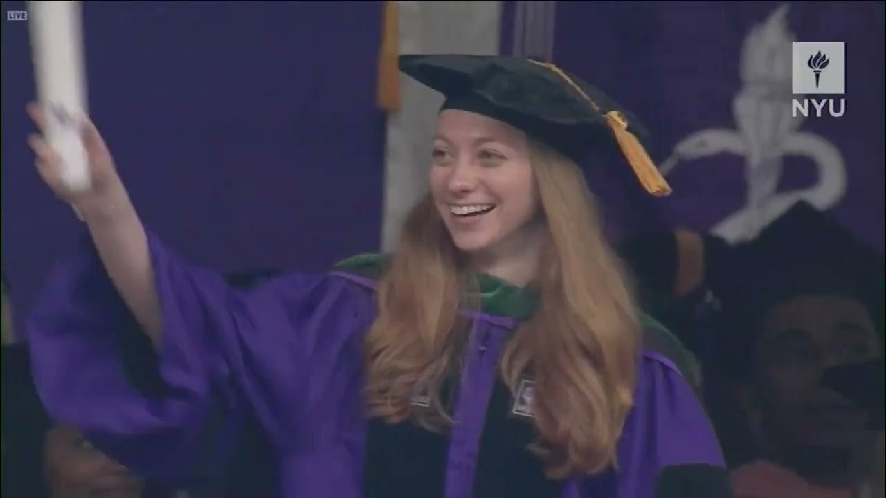 NYU commencement held at Yankee Stadium for Class of 2024 - YouTube