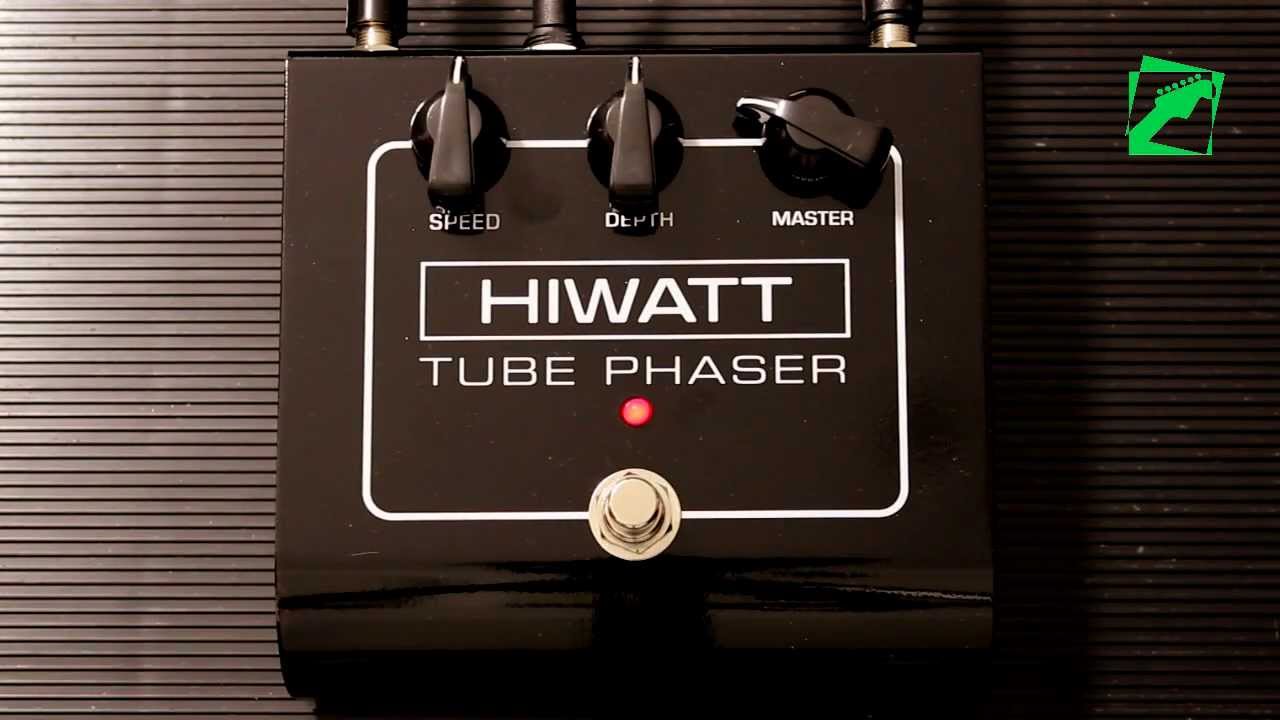 HIWATT Tube Phaser - demo, reamping test - YouTube