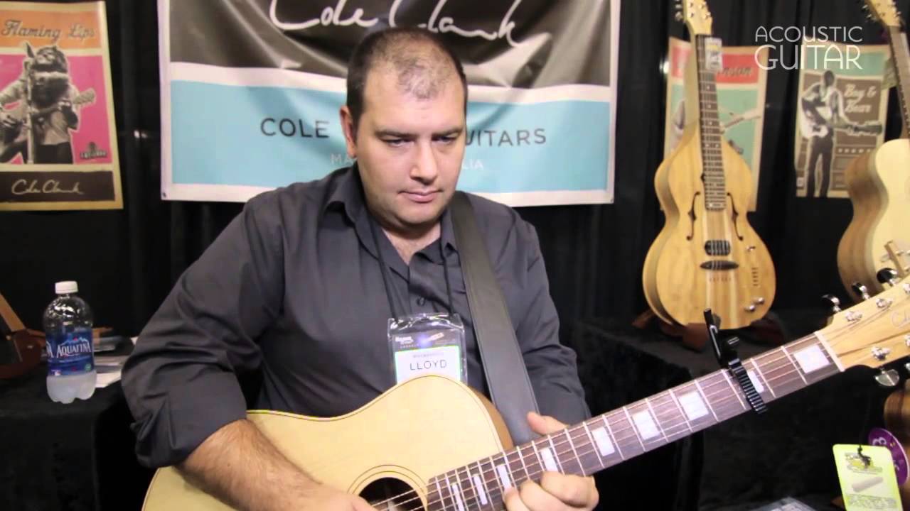 Cole Clark at Winter NAMM 2013 from Acoustic Guitar - YouTube