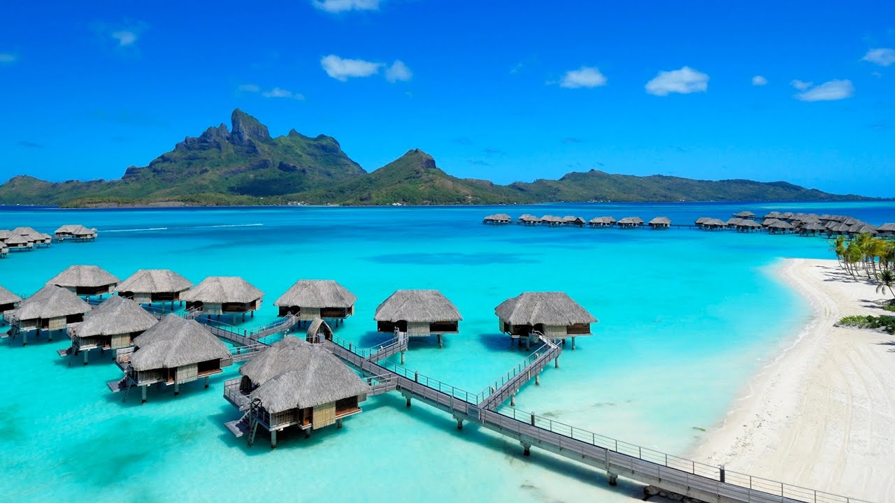 FOUR SEASONS BORA BORA | Phenomenal luxury resort (full tour in 4K ...