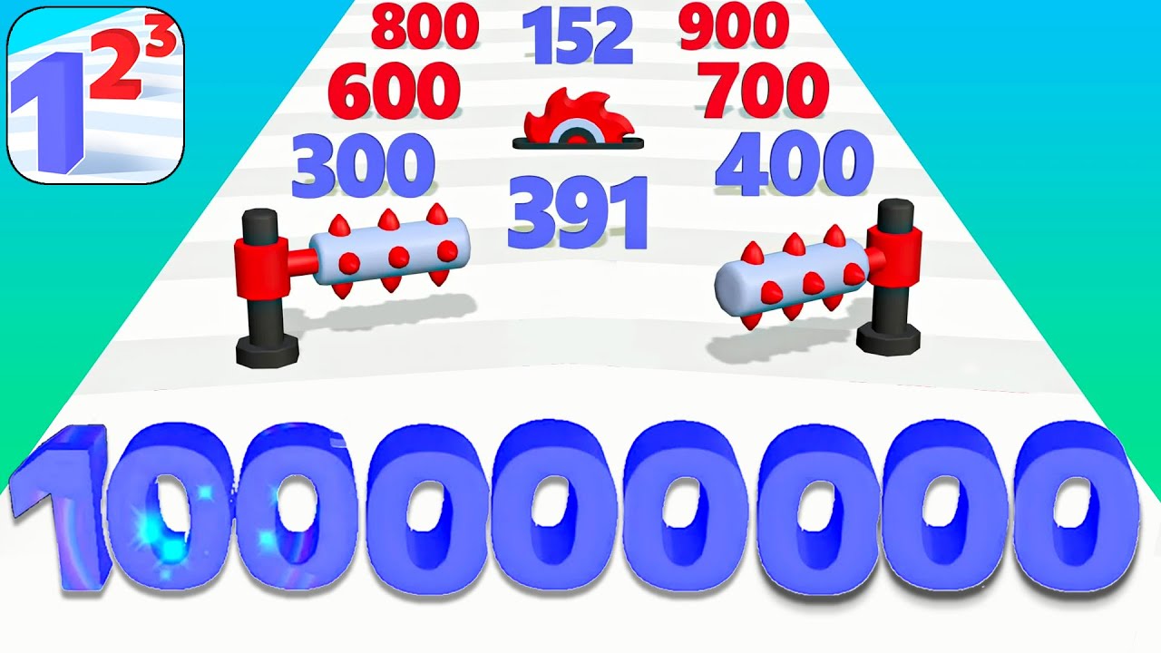 📌Satisfying Mobile Game Number Masters Top Gameplay Walkthrough Big ...