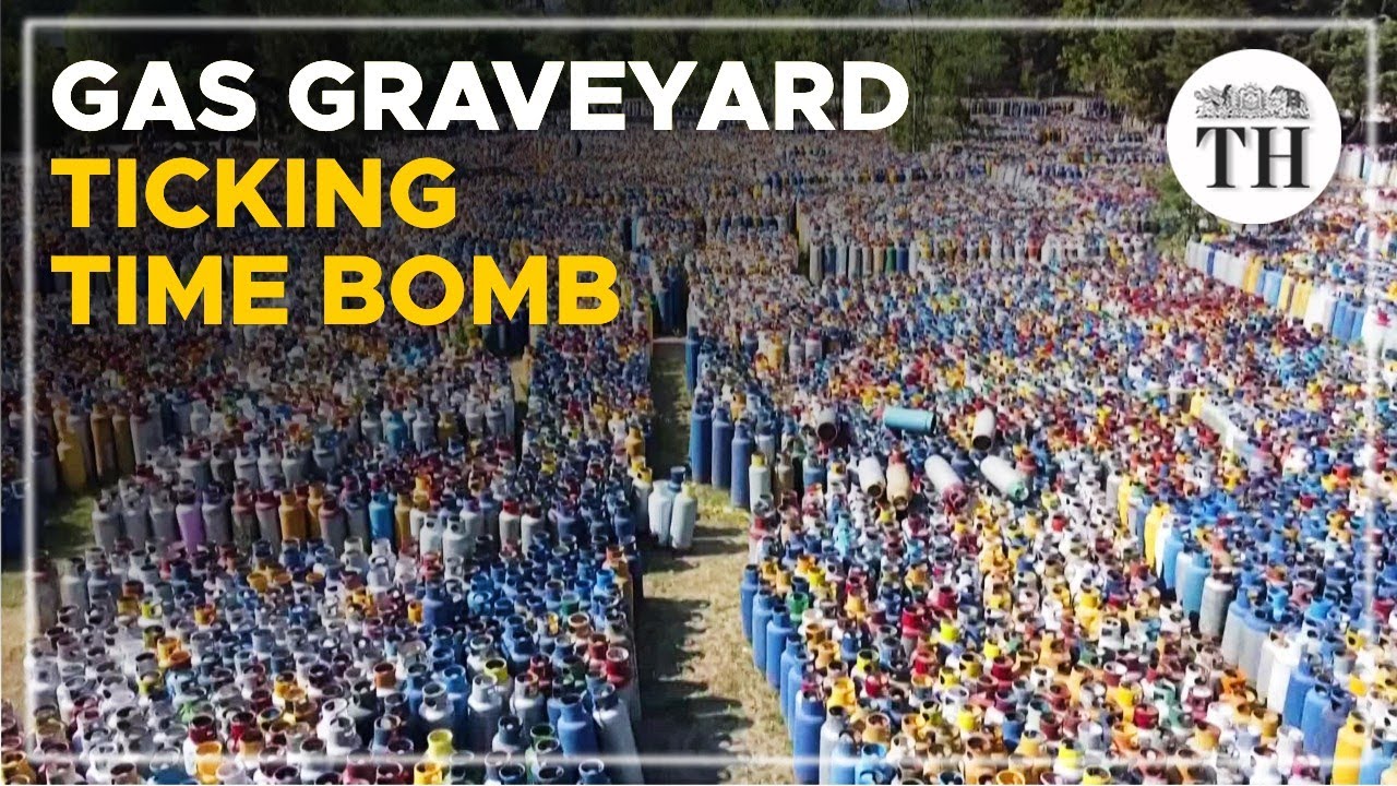 Mexico's gas tank graveyard turns into ticking time bomb - YouTube