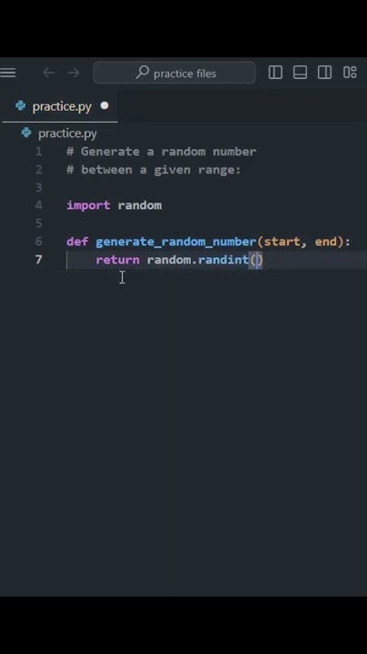 Generate a random number | #python #pythonprogramming#coding#learnpython #pythonforbeginners ...