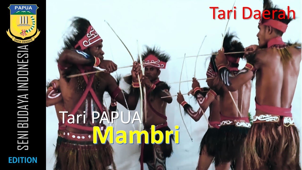 Tari Mambri • Tarian Daerah Papua - YouTube