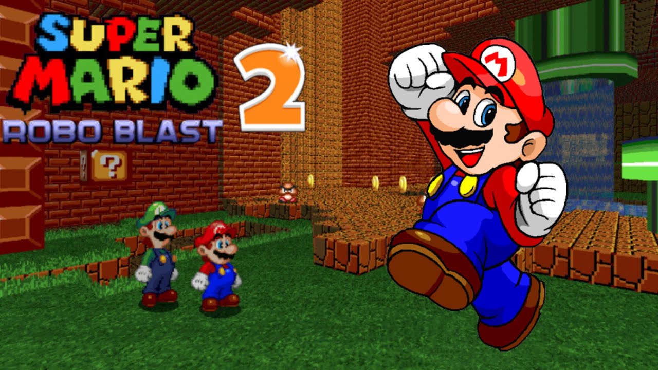 Super Mario Robo Blast 2 - mod fangame - YouTube