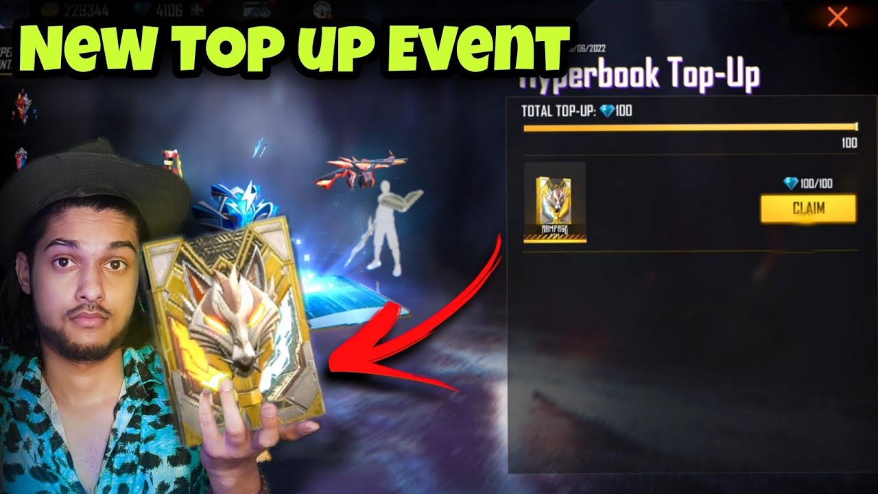hyperbook top up event free fire | New Top Up Event - YouTube