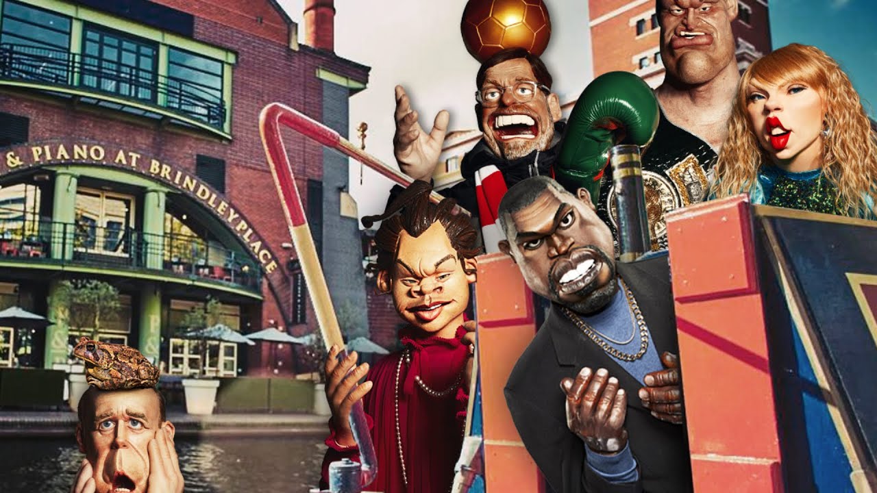 Go behind the scenes of Spitting Image Live at Birmingham Rep - YouTube