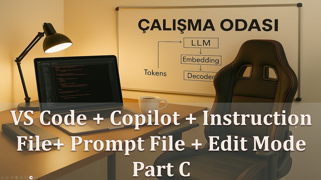 Üyelere Özel Çalışma Odası: VS Code + Copilot + Instruction File+ ...