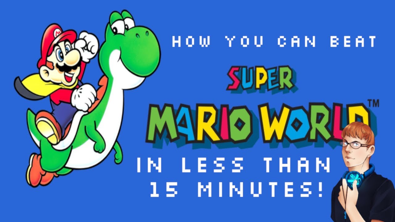 Let's Speedrun - Super Mario World - Beginner Tutorial/Guide - YouTube