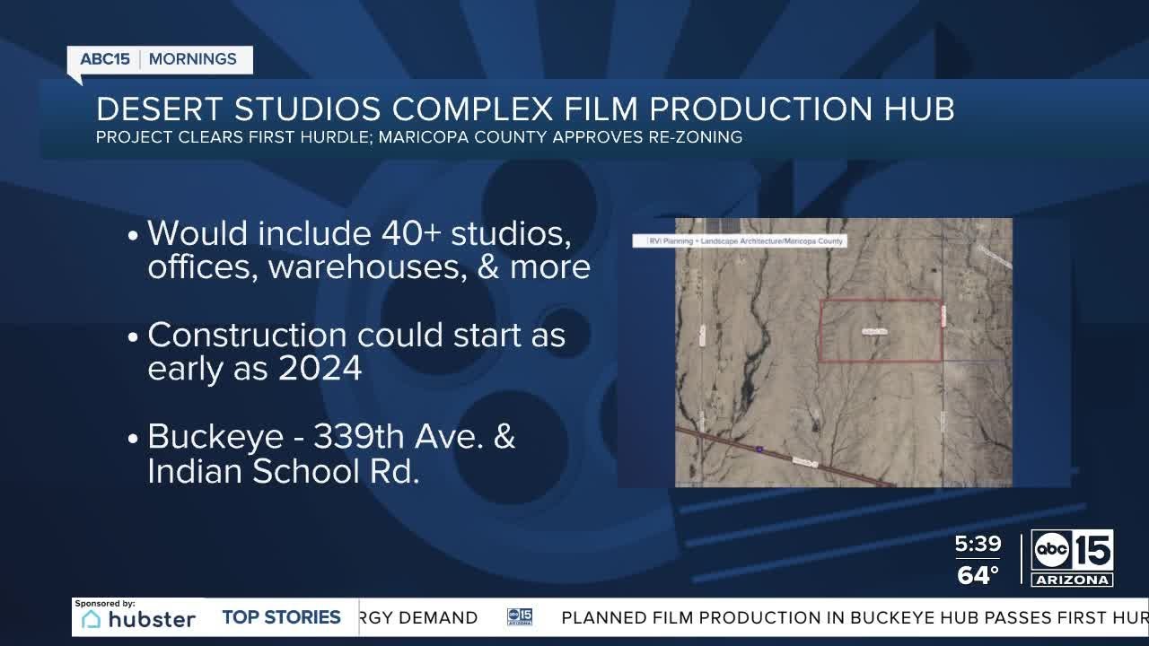 Film production hub gets initial green light from Maricopa County - YouTube