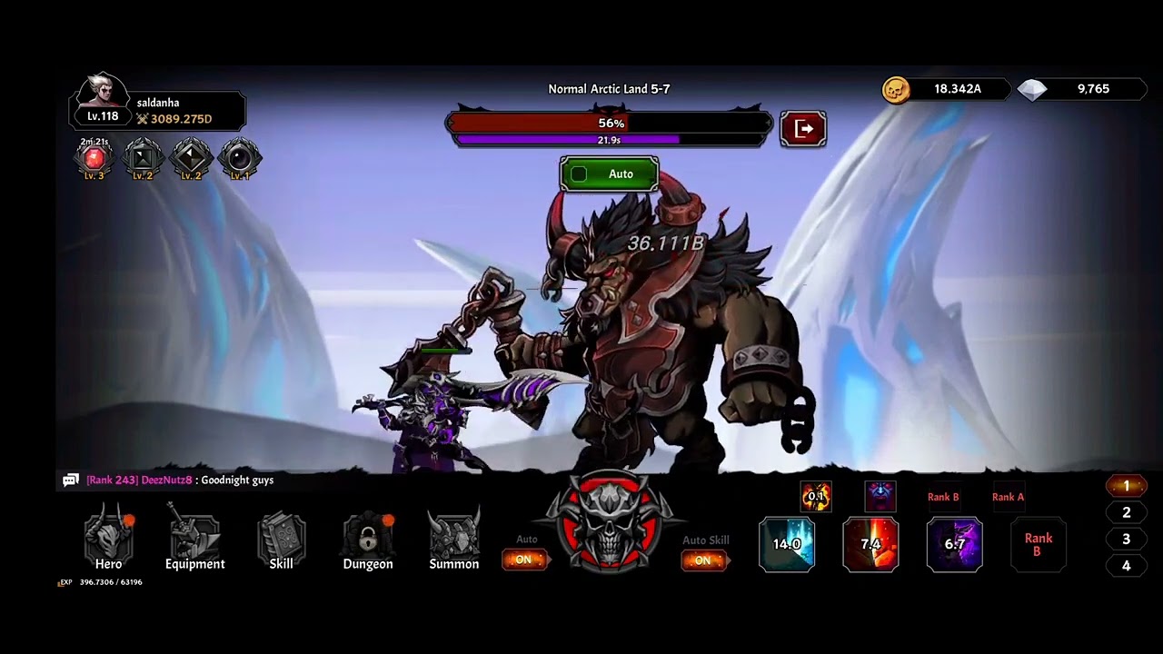 All Boss Stage 5-10 - IDLE Berserker - YouTube