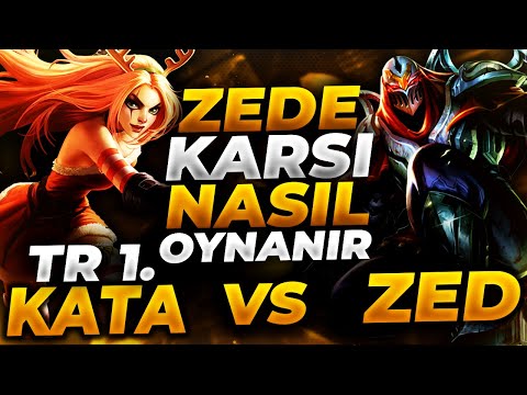 ZED'E KARŞI NASIL OYNANIR ? l PENTA ATTIM!! l KATARINA VS ZED l Jaxres