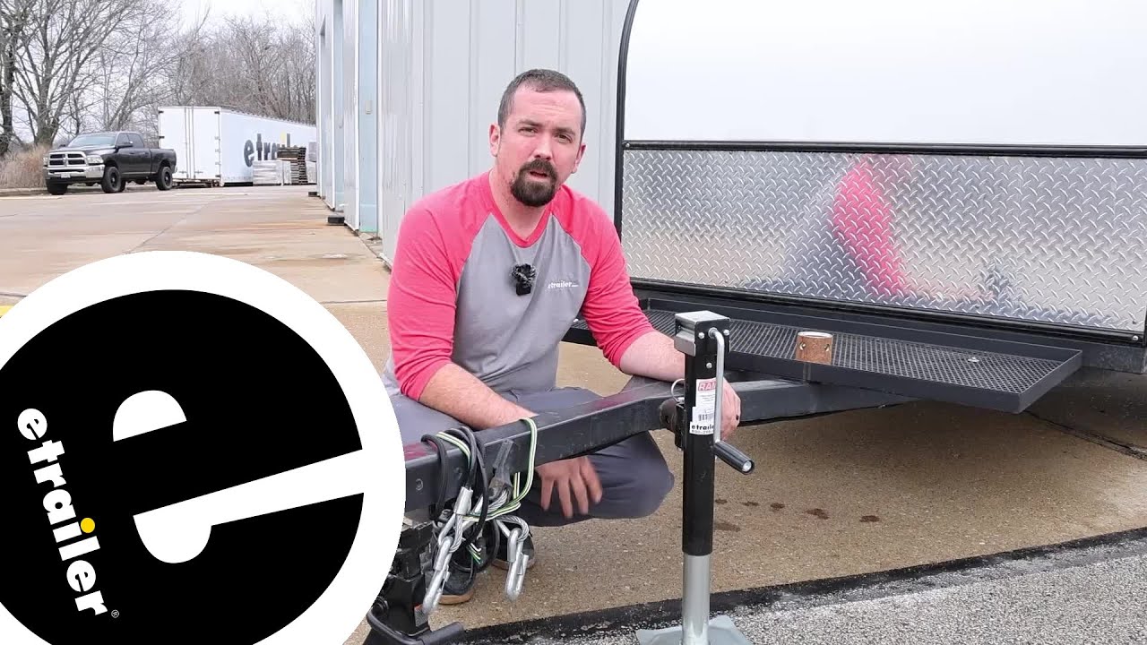 etrailer | Ultimate Overview of the Round, Pipe Mount Swivel Jack w ...