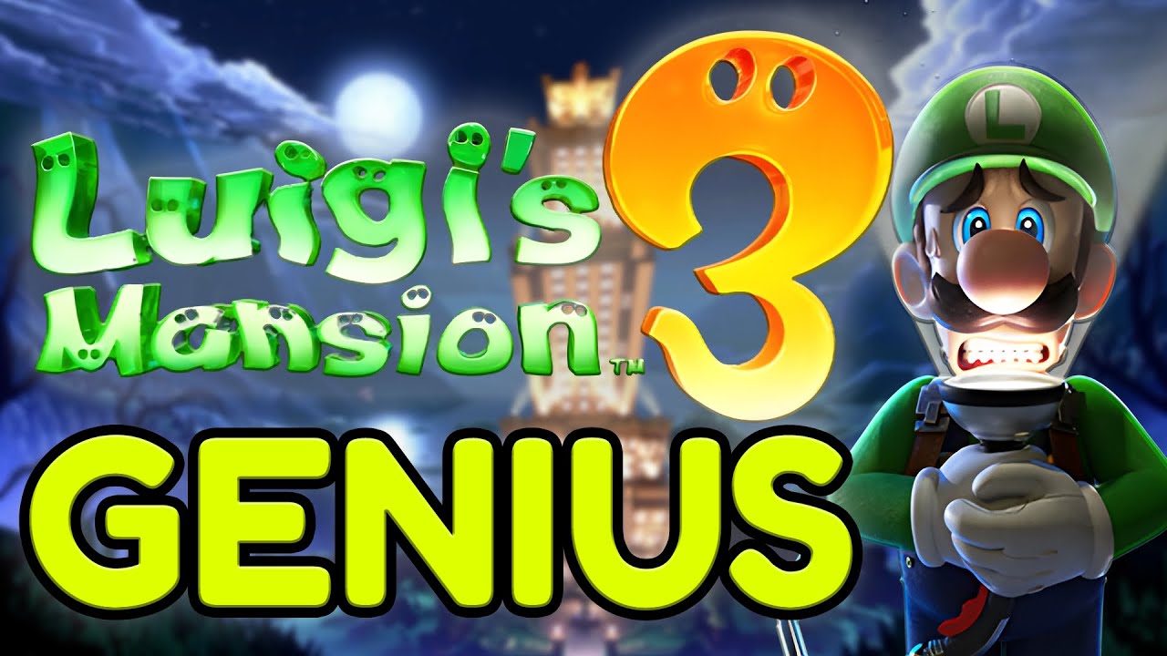 The Genius of Luigi's Mansion 3 - YouTube