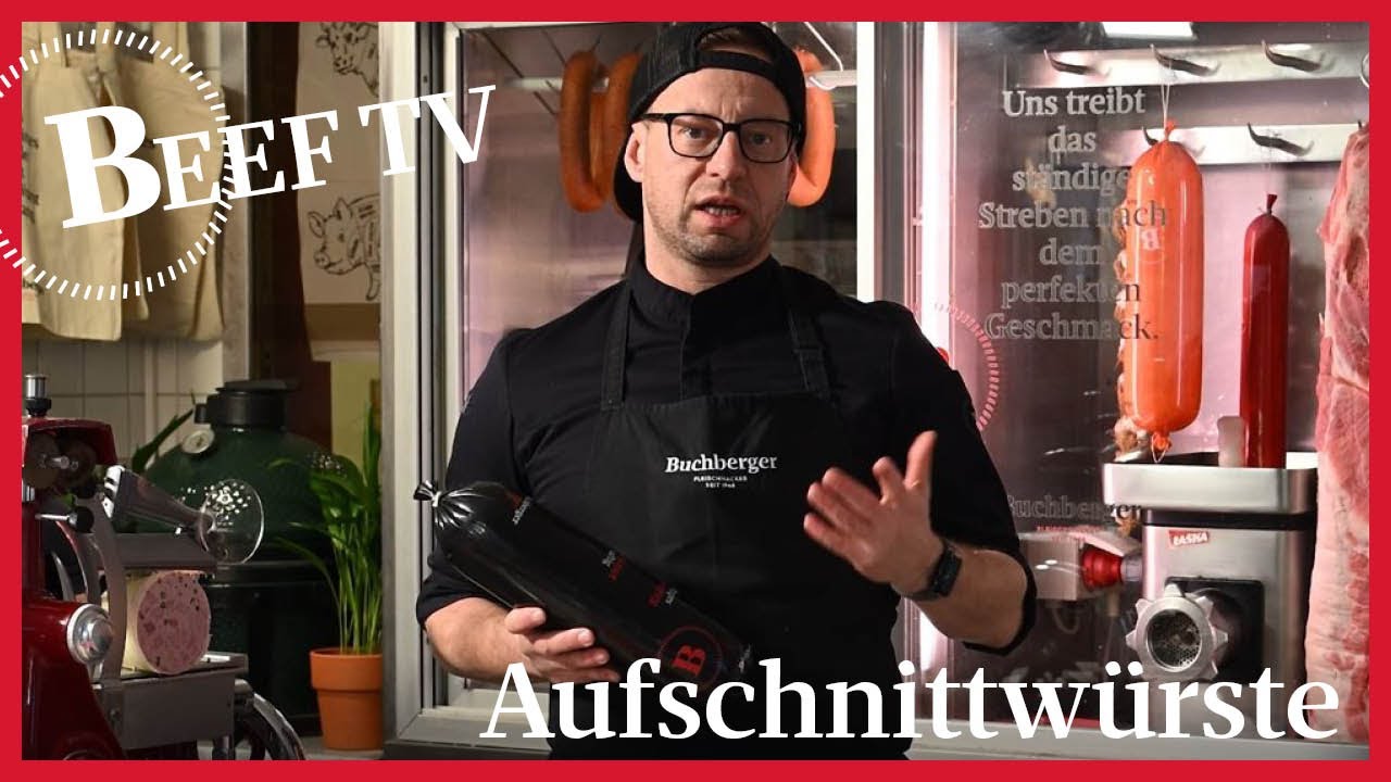 Beef TV mit Robert Buchberger über die Aufschnittwürste - YouTube