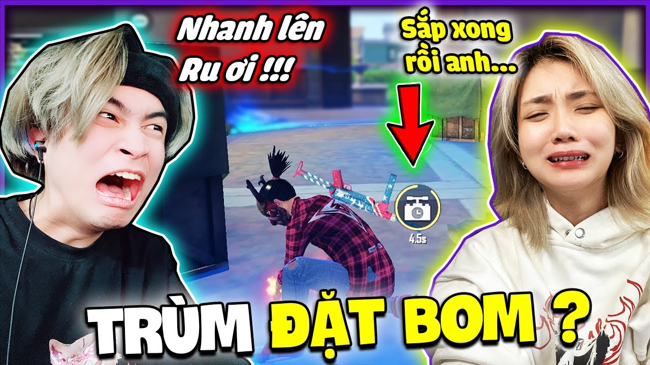 Ruby Và Siro Thử Thách 1 Ngày Thành “ TRÙM ĐẶT BOM “ Trong Free Fire Và ...