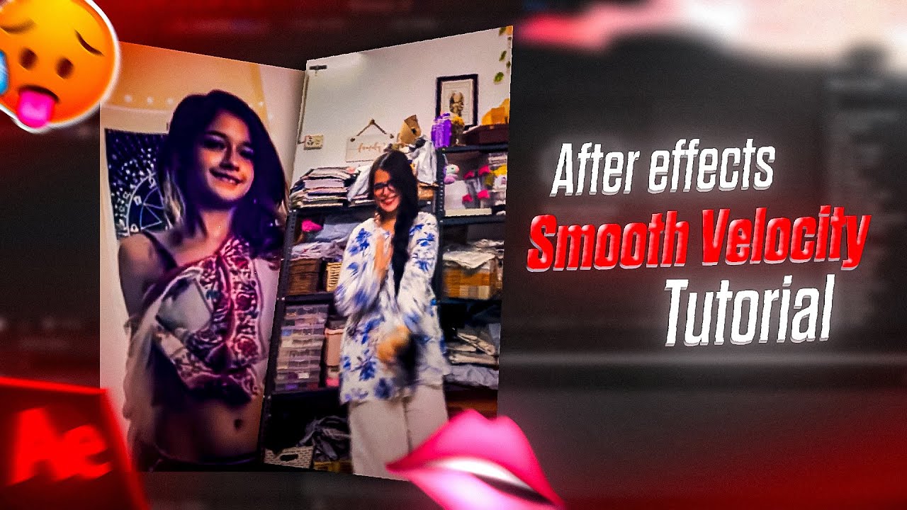How To Create Smooth Velocity Edits (After Effects) - YouTube