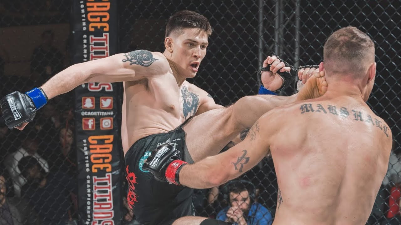 OZZY MARTIN STELLAR PRO DEBUT! Ozzy Martin vs Ron Marshall | Cage ...
