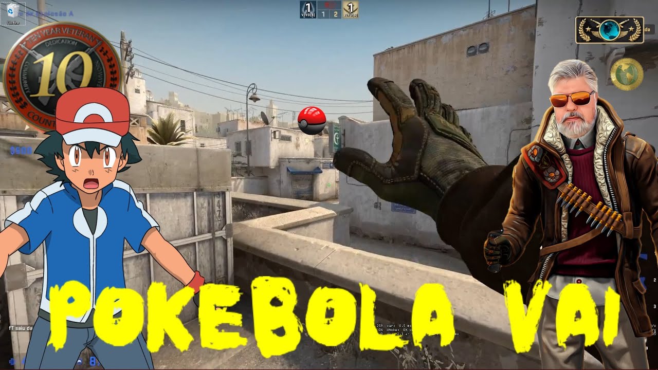 CS GO Pokebola vai 🤪 💣😳 - YouTube