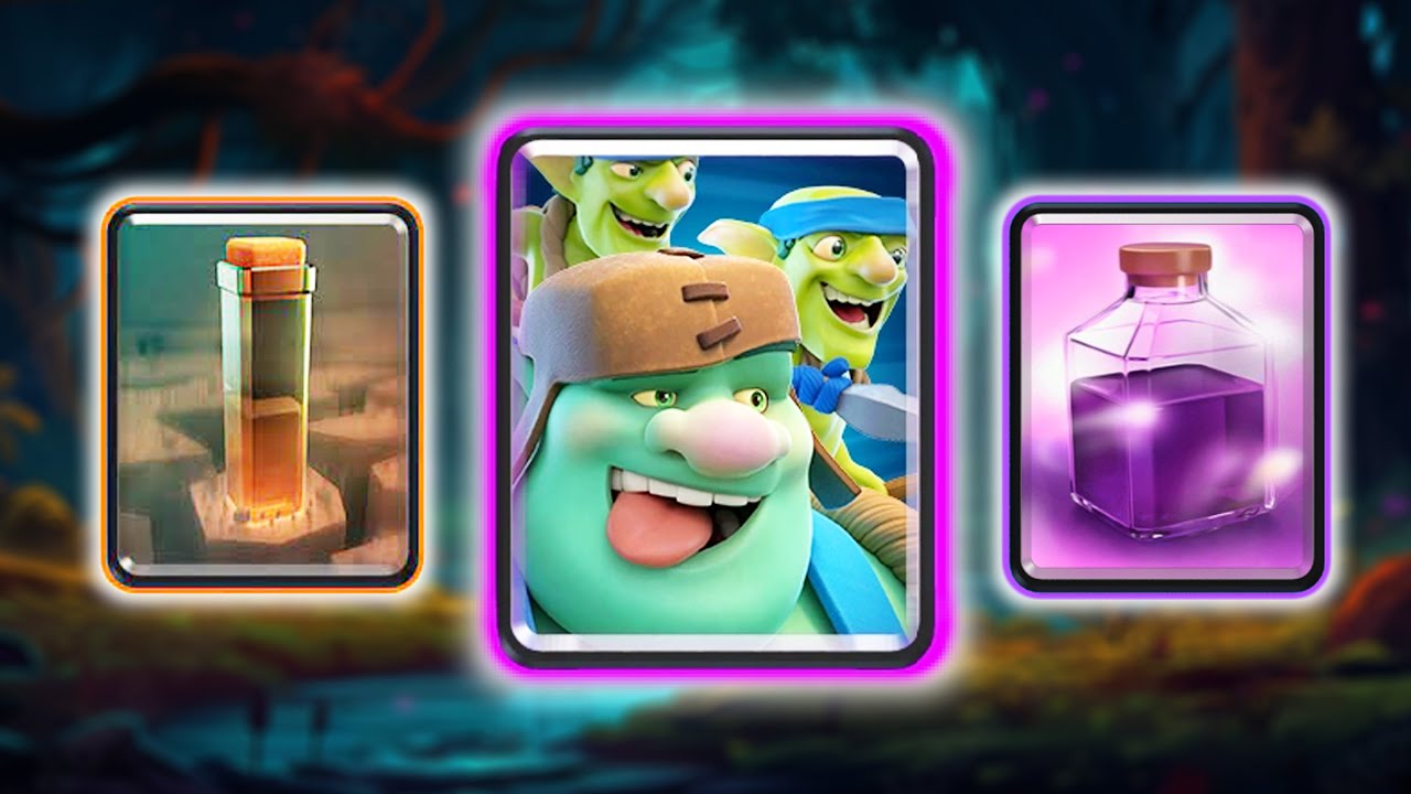 Goblin Giant + EQ + Rage = ️ ️ ️ | Clash Royale 2v2 - YouTube