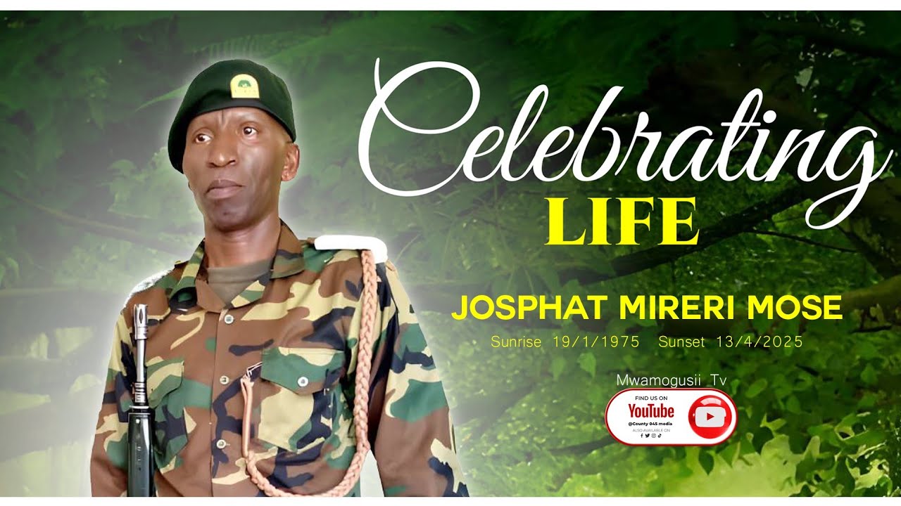 CONVOY OF THE LATE JOSPHAT MIRERI MOSE - YouTube