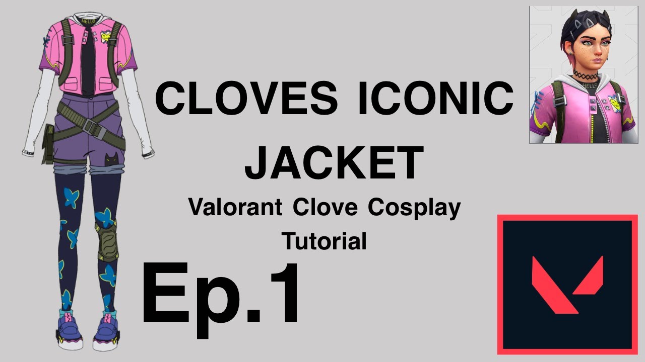 Cloves Iconic Jacket - Valorant Clove cosplay Episode 1 - YouTube