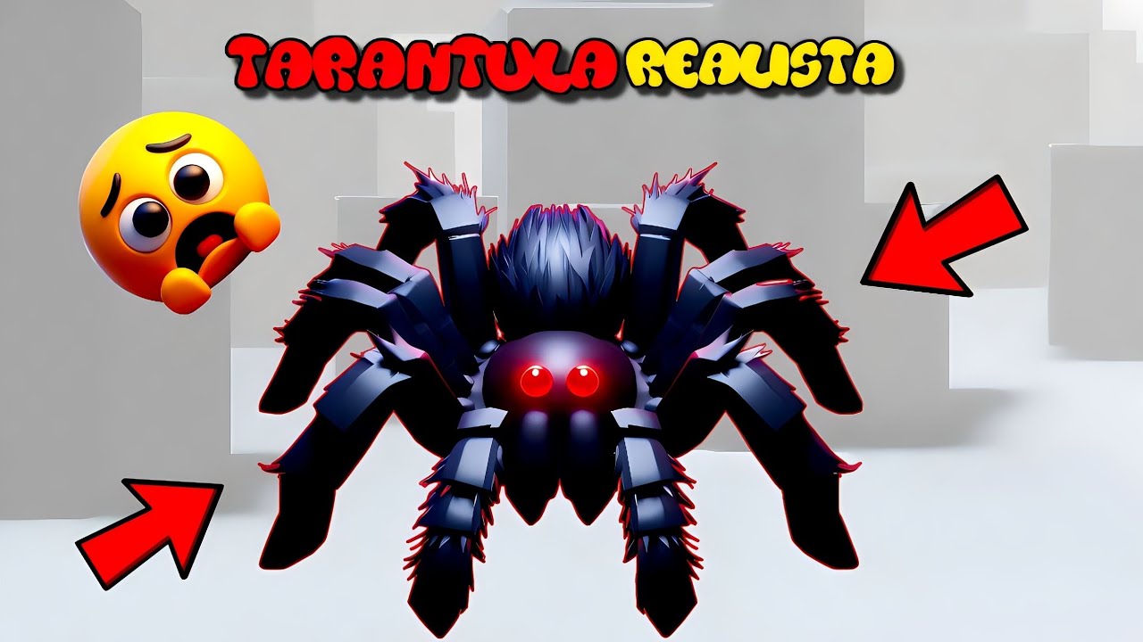 Tutorial Tarantula 🕷️ Realista Y Aterradora En Roblox 😵 Totalmente ...