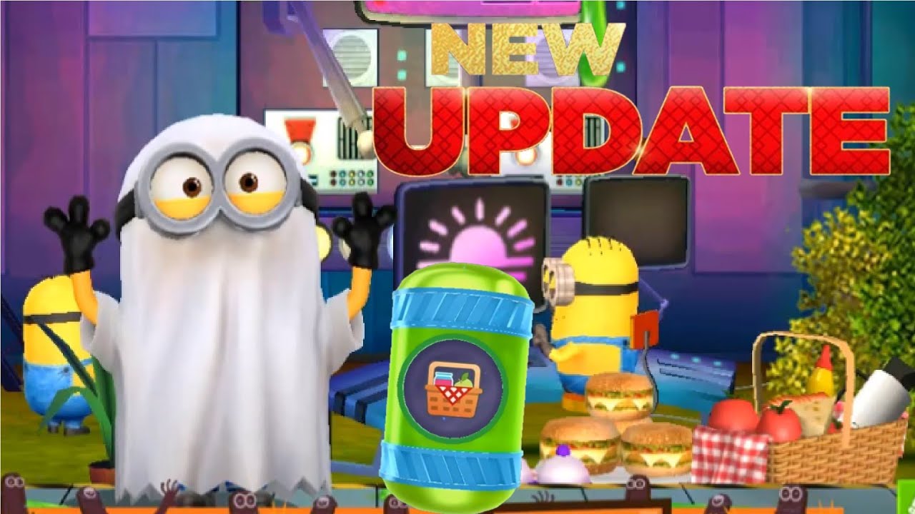 Minion rush ONE-WEEK PICNIC NEW UPDATE quest room gameplay ios android ...
