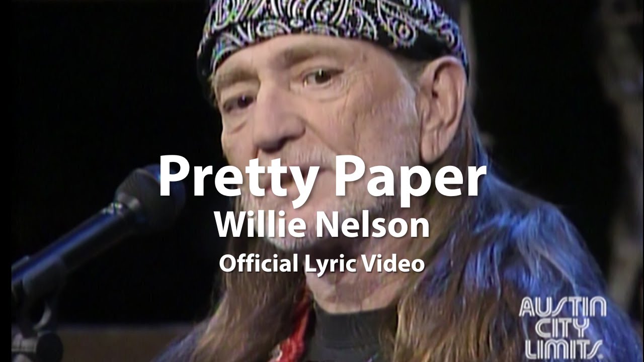 Willie Nelson - Pretty Paper (Official Lyric Video) - YouTube