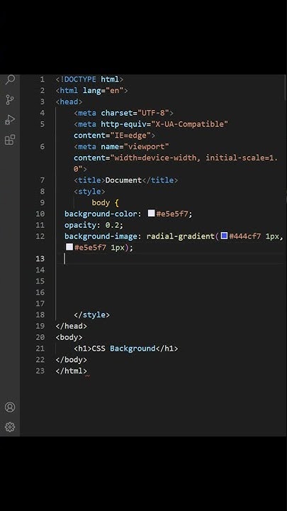 Background Pattern html & css #shorts - YouTube