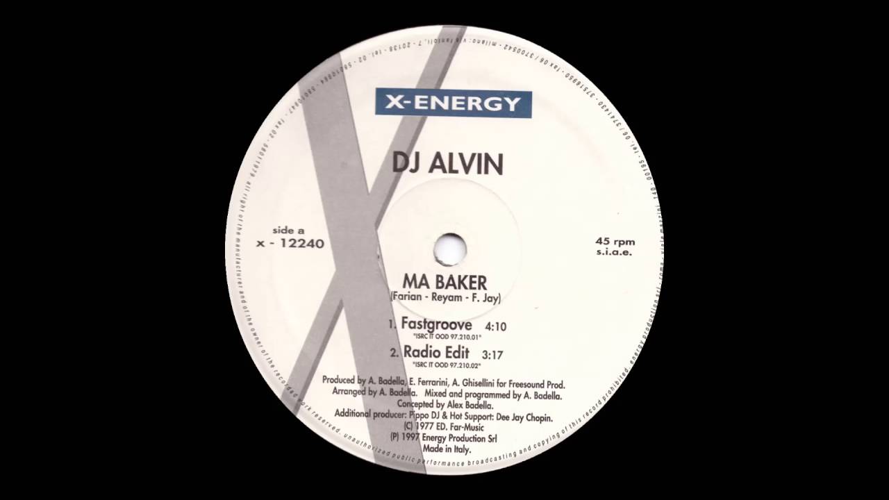 Ma Baker - Dj Alvin - YouTube