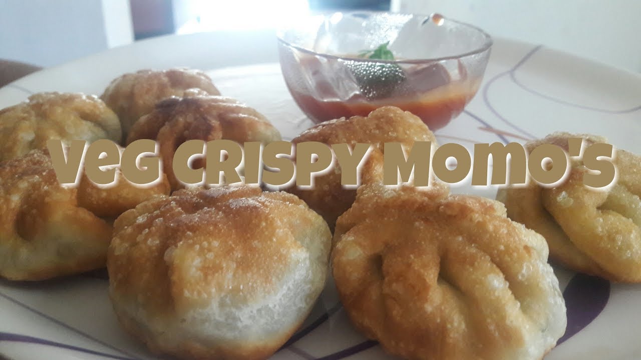 Veg Crispy Fried Momo's | MOMO recipe | Poonam Recipes | Vegetable momo ...