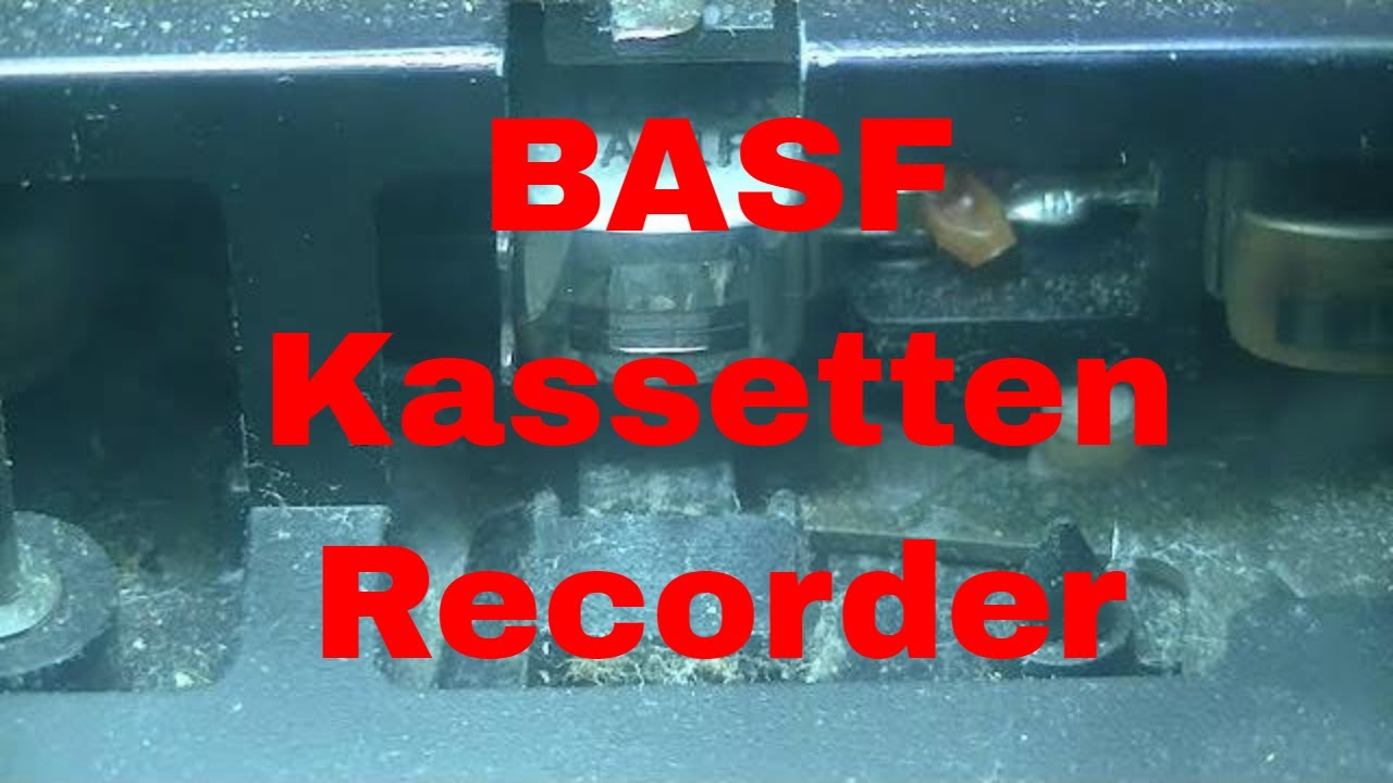 BASF 9220 Stereo high fidelity Kassettenrecorder Reparaturversuch - eflose #877 - YouTube