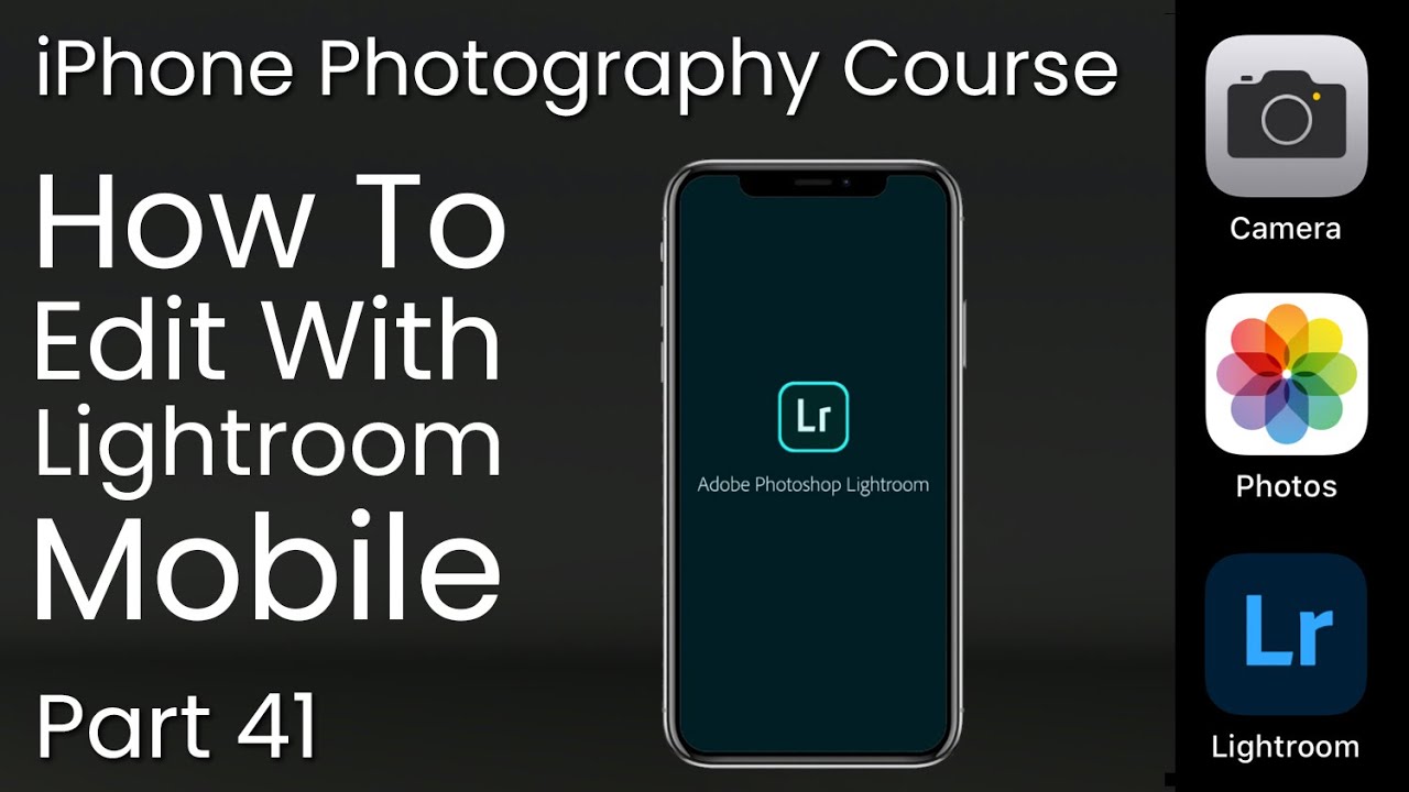 How To Edit iPhone Photos With Adobe Lightroom Mobile - iPhone ...