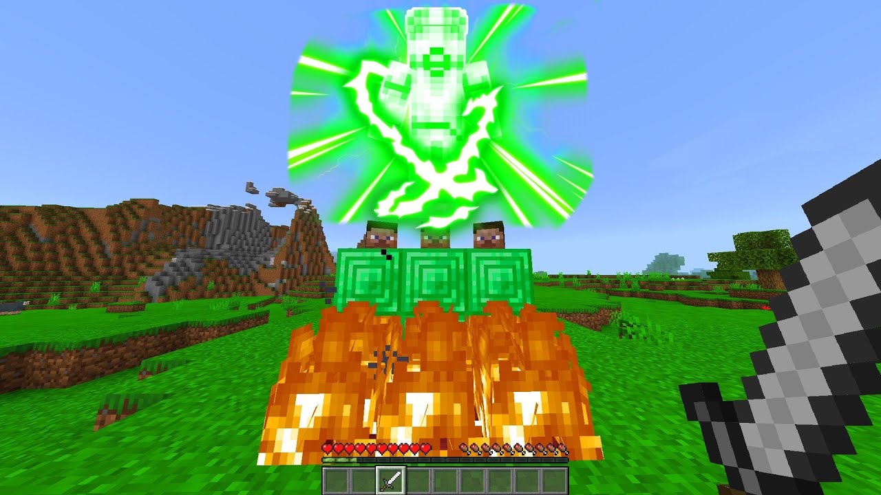 Summoning GREEN STEVE in MINECRAFT! - YouTube