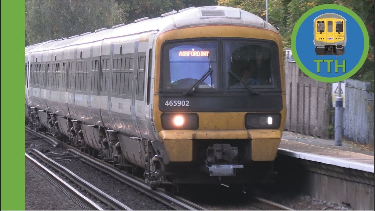 Trains at Kemsing - YouTube