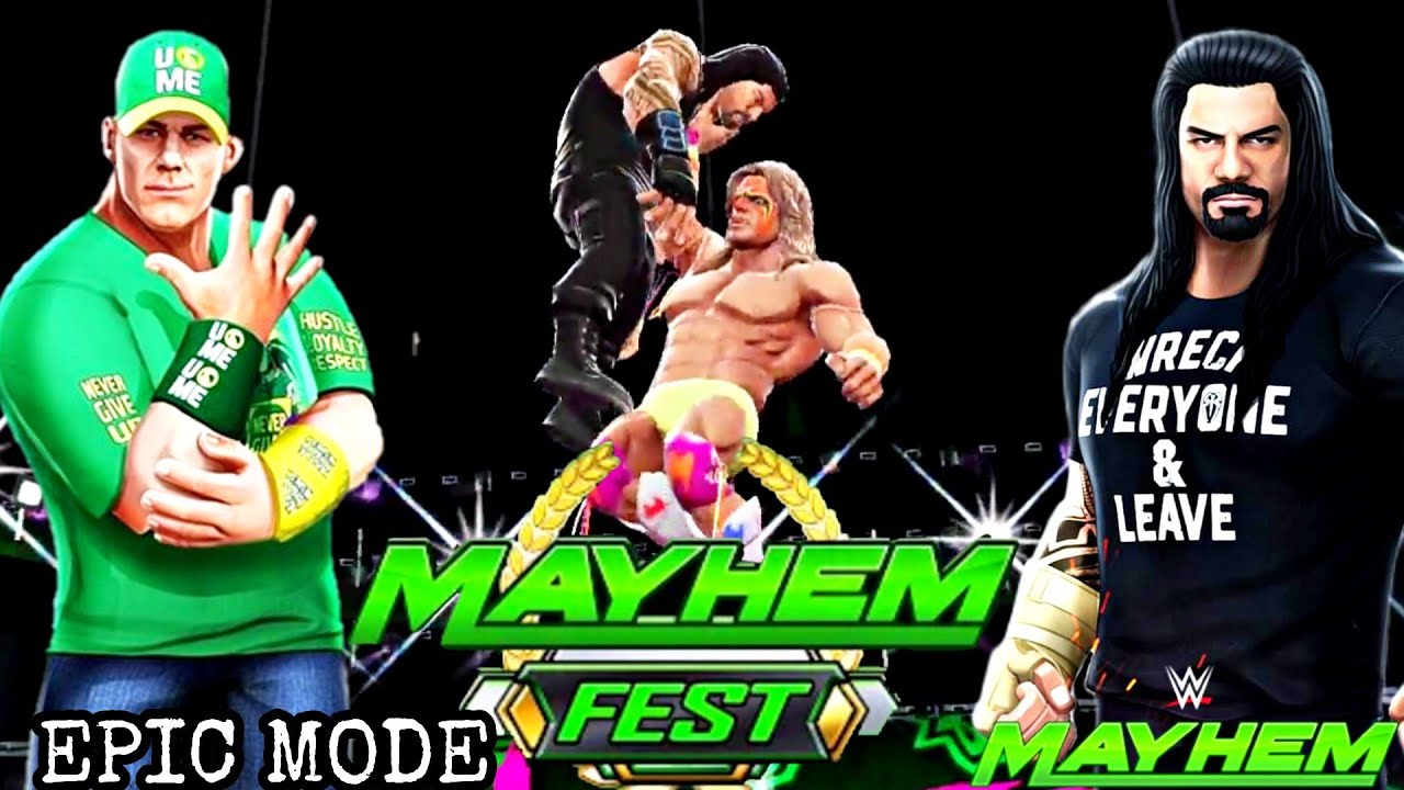 MAYHEM FEST | 4 YEARS OF MAYHEM | WWE MAYHEM - YouTube